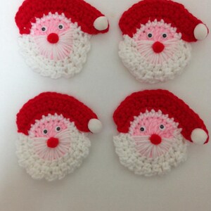 Instant Download- Digital Crochet Pattern- Santa Lapel Pin Pattern to ...