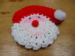 Instant Download Digital Crochet Pattern Santa Lapel Pin Pattern to ...