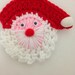 Instant Download Digital Crochet Pattern Santa Lapel Pin Pattern to ...