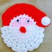 Instant Download Digital Crochet Pattern Santa Lapel Pin Pattern to ...