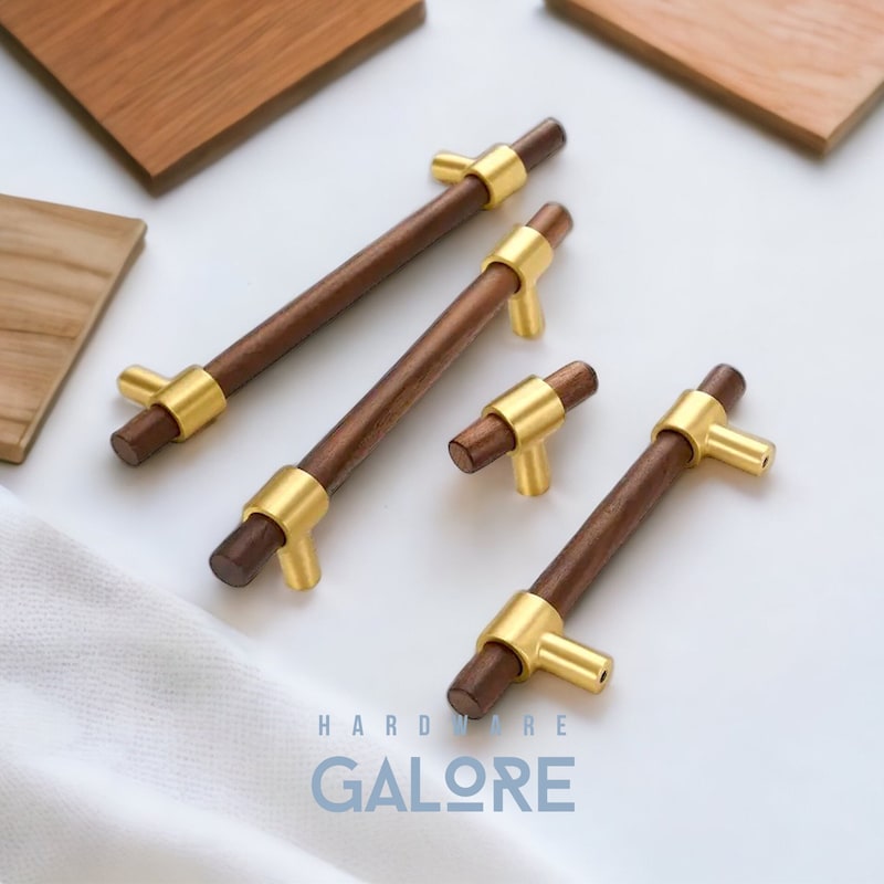 Walnut Drawer Pull - Etsy