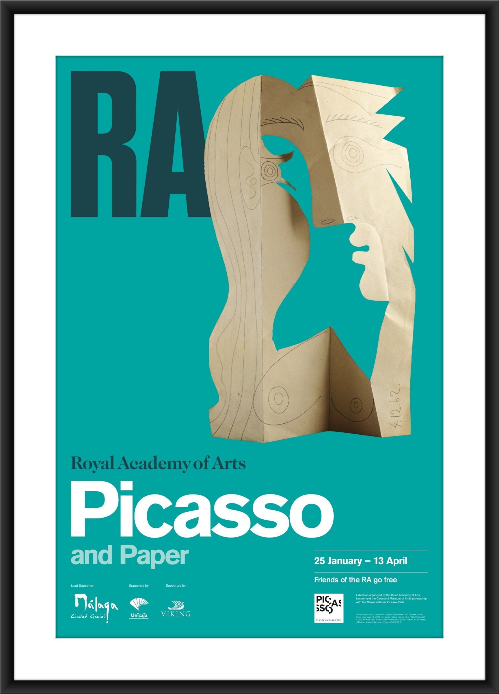 Picasso and Paper Exhibition Poster Royal Academy - Etsy
