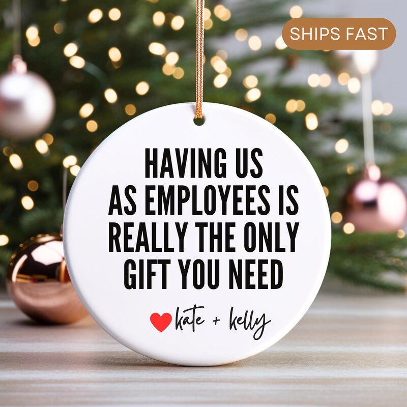 Employee Ornament - Etsy