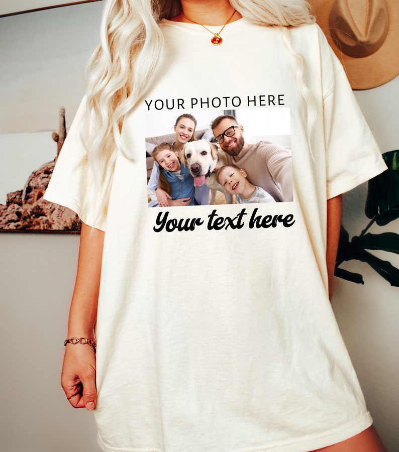 Photo Shirt, Custom Shirt With Photo, Custom Photo Shirt, Custom T ...