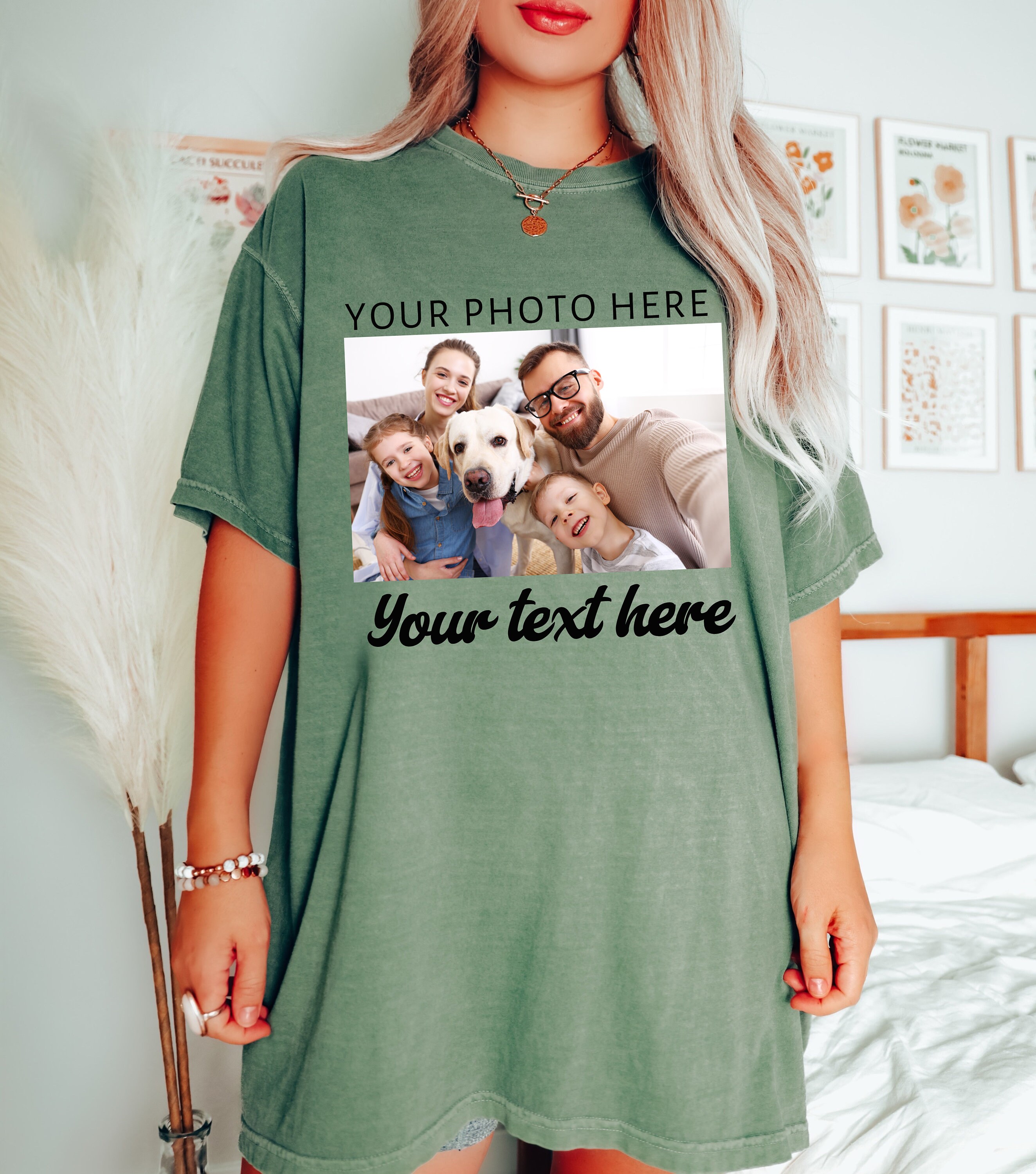 Photo Shirt, Custom Shirt With Photo, Custom Photo Shirt, Custom T ...