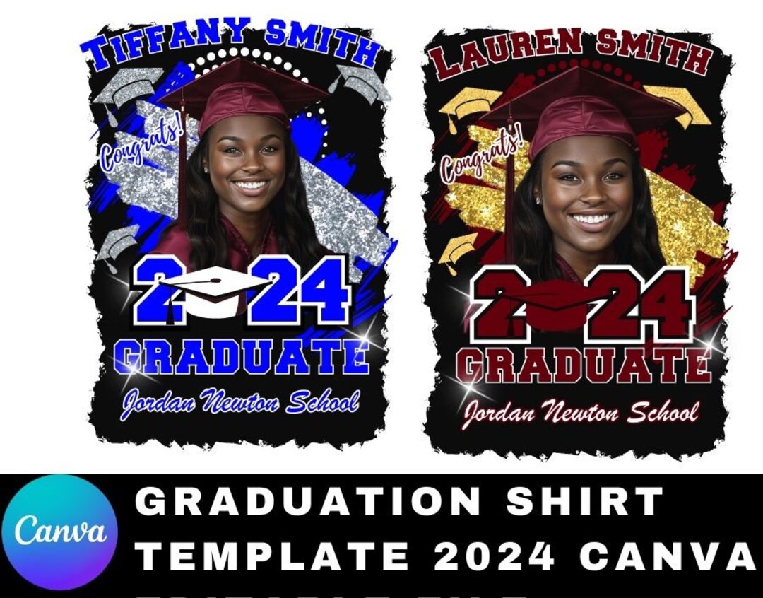 Blue and Red Graduation Png, 2024 Graduation Tshirt Bundle, Graduation ...