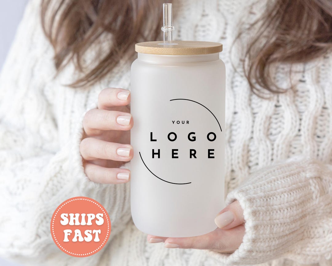 Custom Logo Cup, Business Logo Tumbler, Personalized Coffee Mug ...