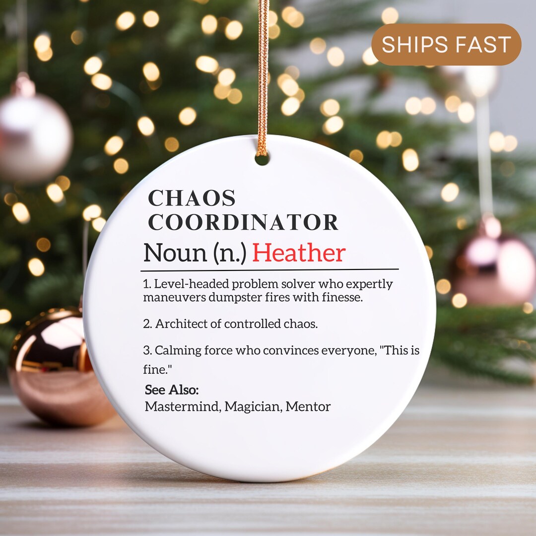 Funny Boss Gift Dumpster Fire Putter-outer Ornament, Definition ...