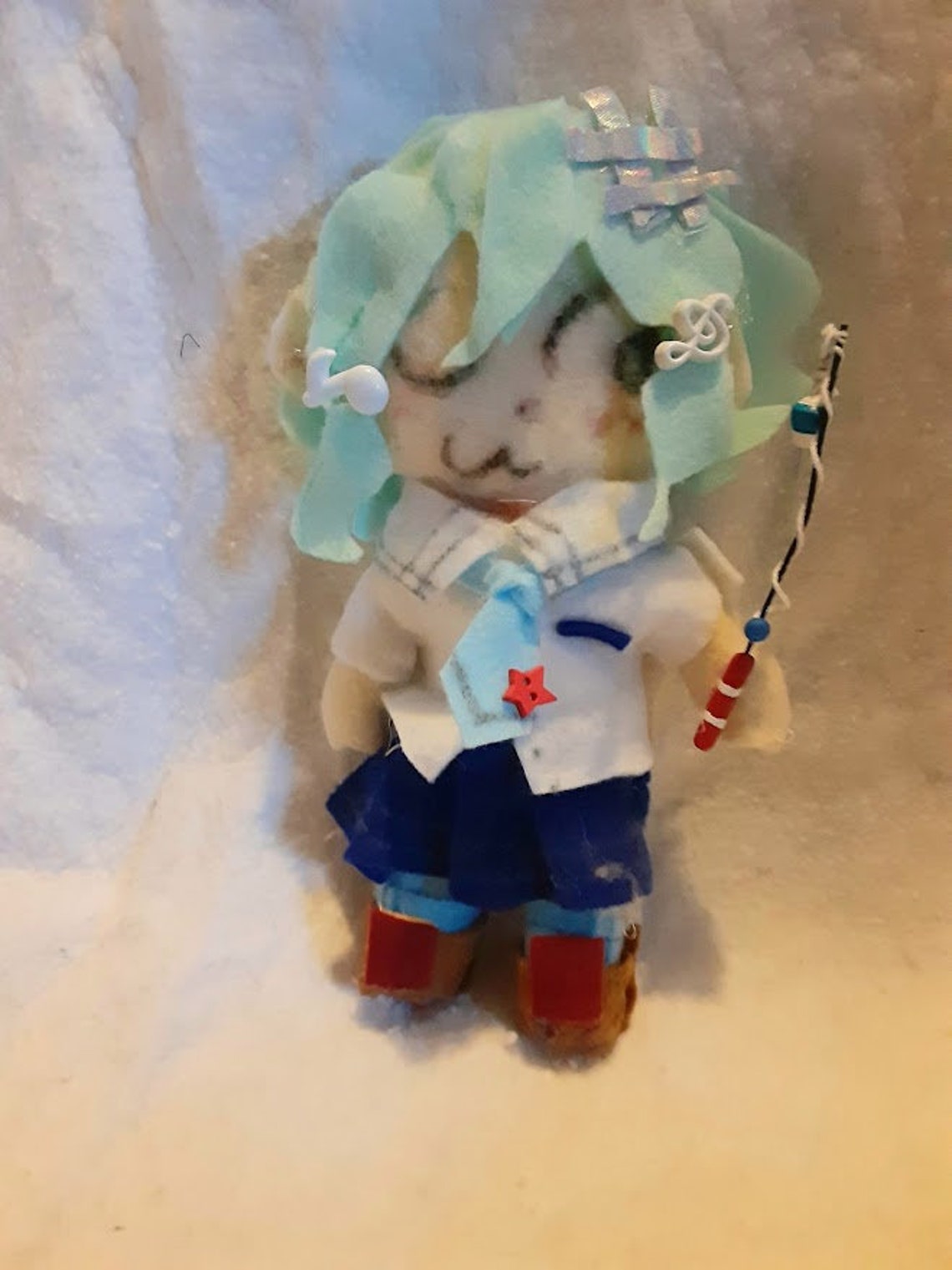 Custom Anime Felt Plush Dolls - Etsy