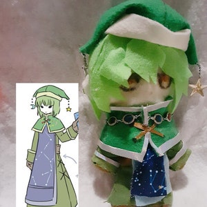 Custom Anime Felt Plush Dolls - Etsy