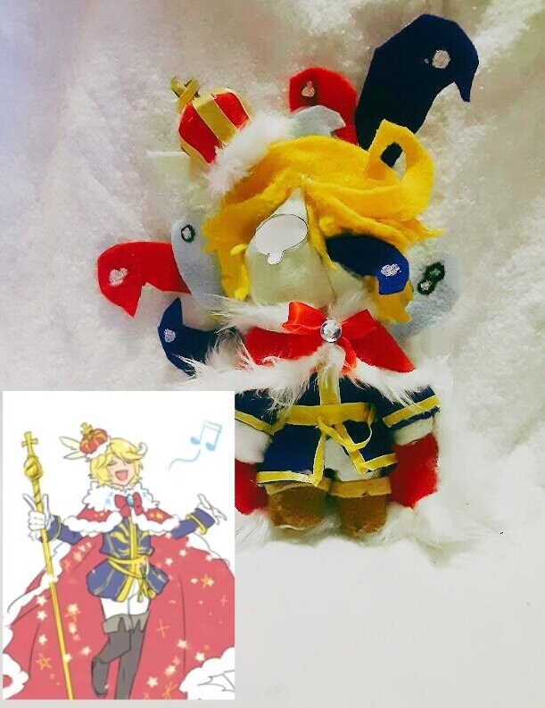 Custom Anime Felt Plush Dolls - Etsy