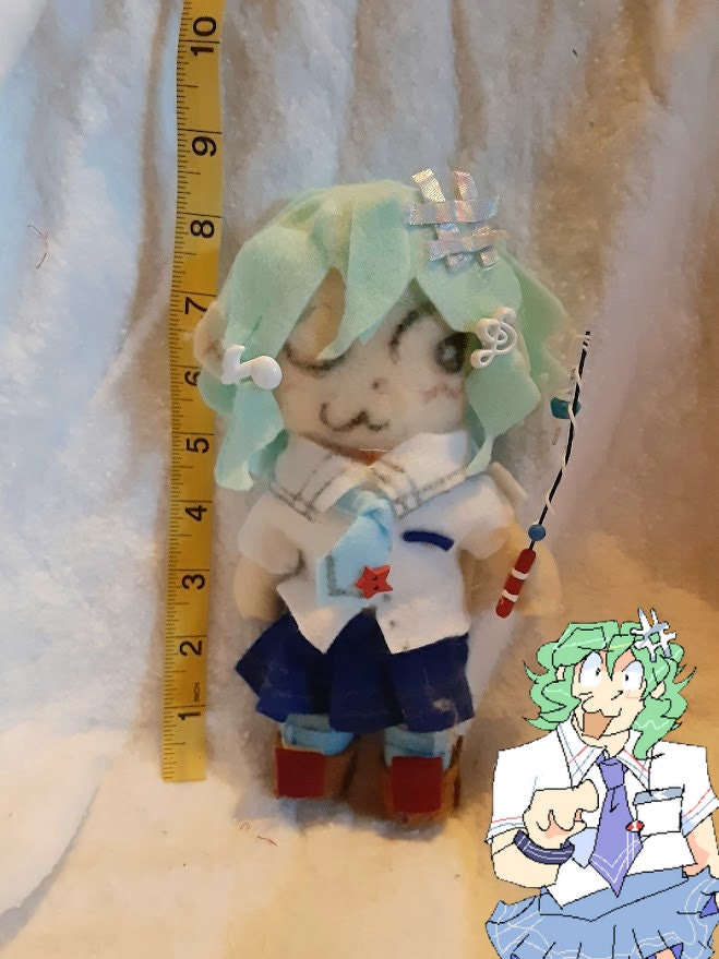 Custom Anime Felt Plush Dolls - Etsy