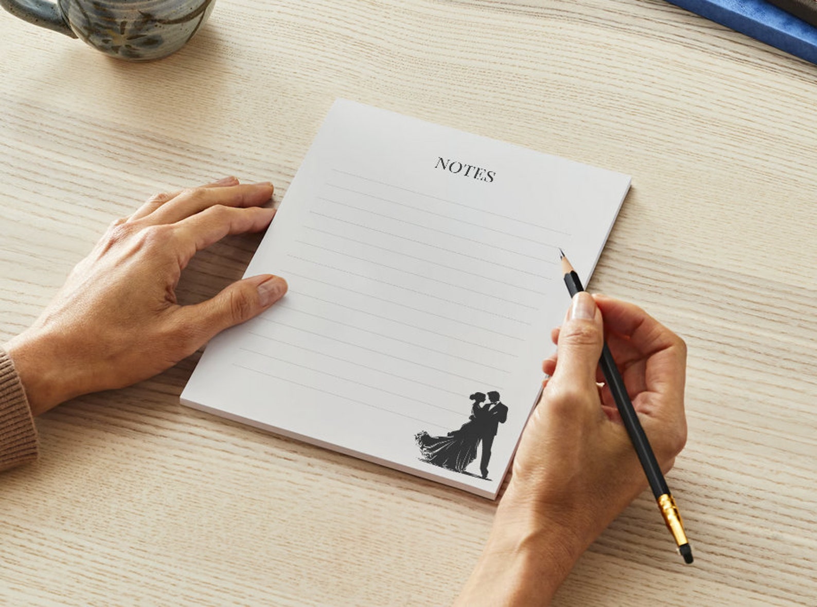 Couple Dancing Notes Couple Dancing Partners Ballroom - Etsy