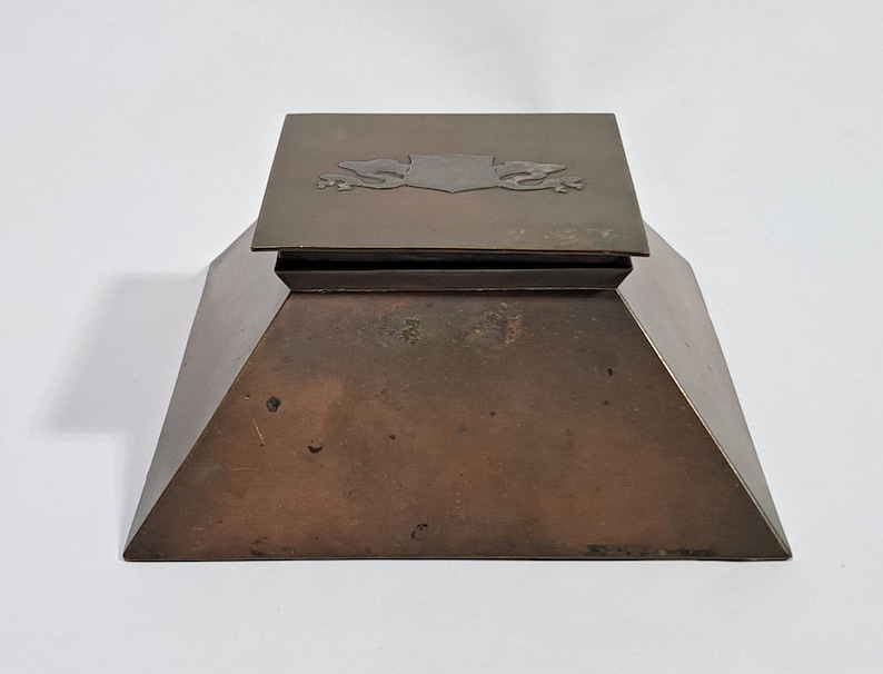 Heintz Art Metal Inkwell - Etsy