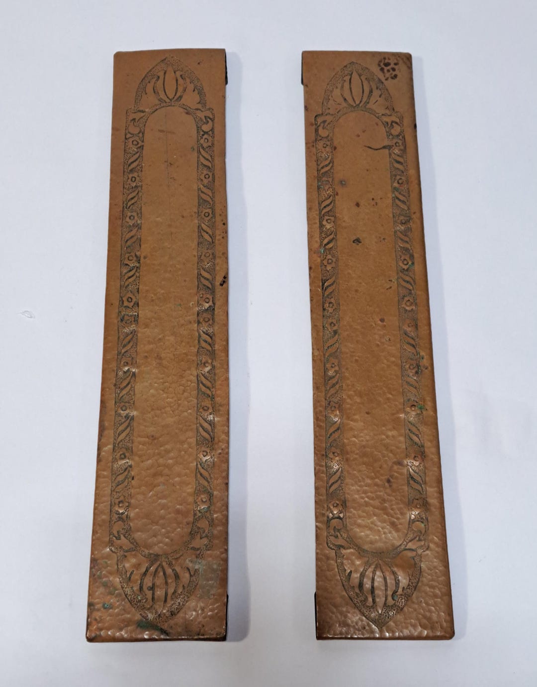 Arts and Crafts Copper Blotter Caps - Etsy