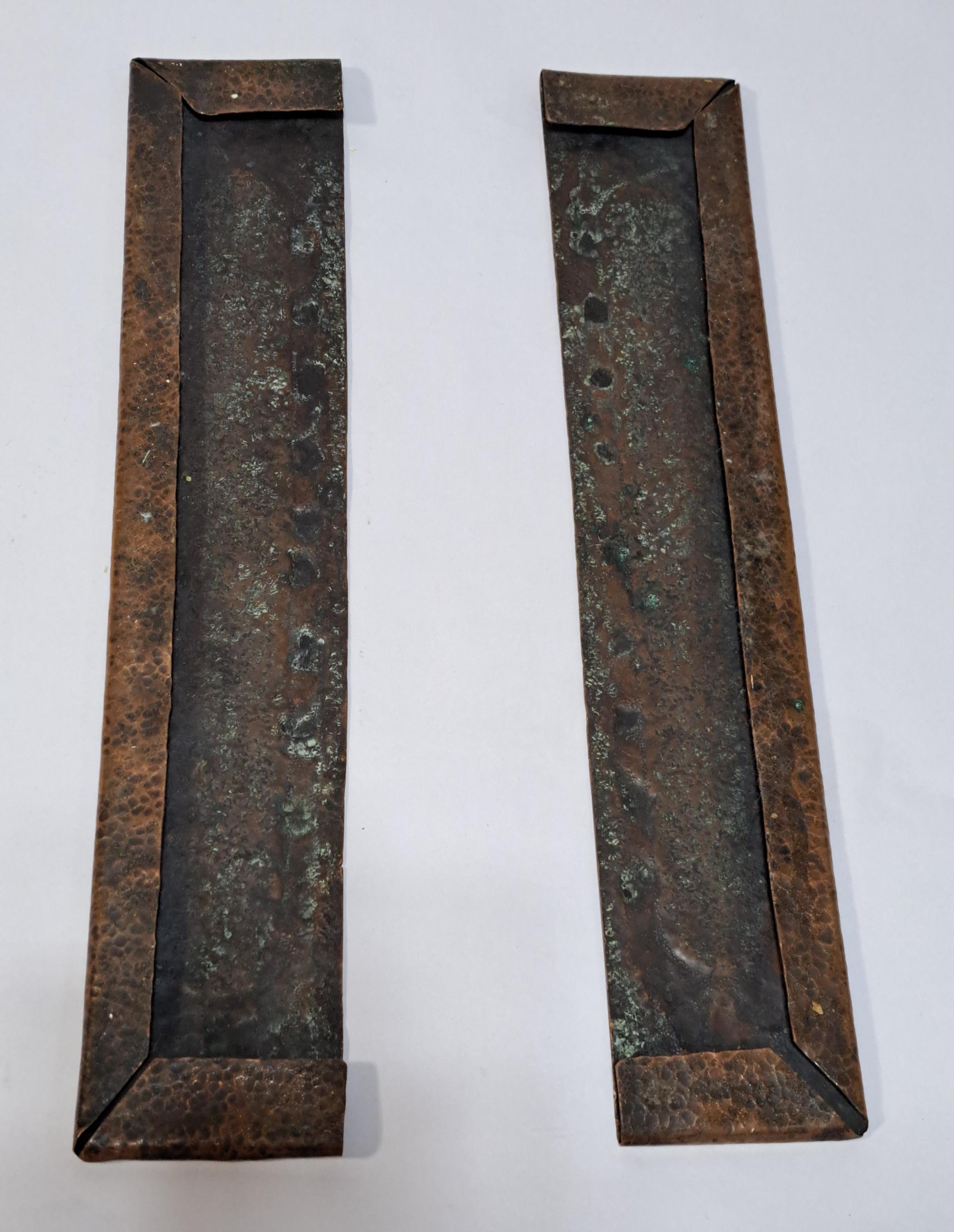 Arts and Crafts Copper Blotter Caps - Etsy