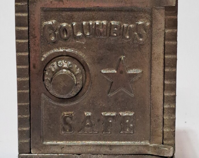 Columbus Antique Safe Bank - Etsy