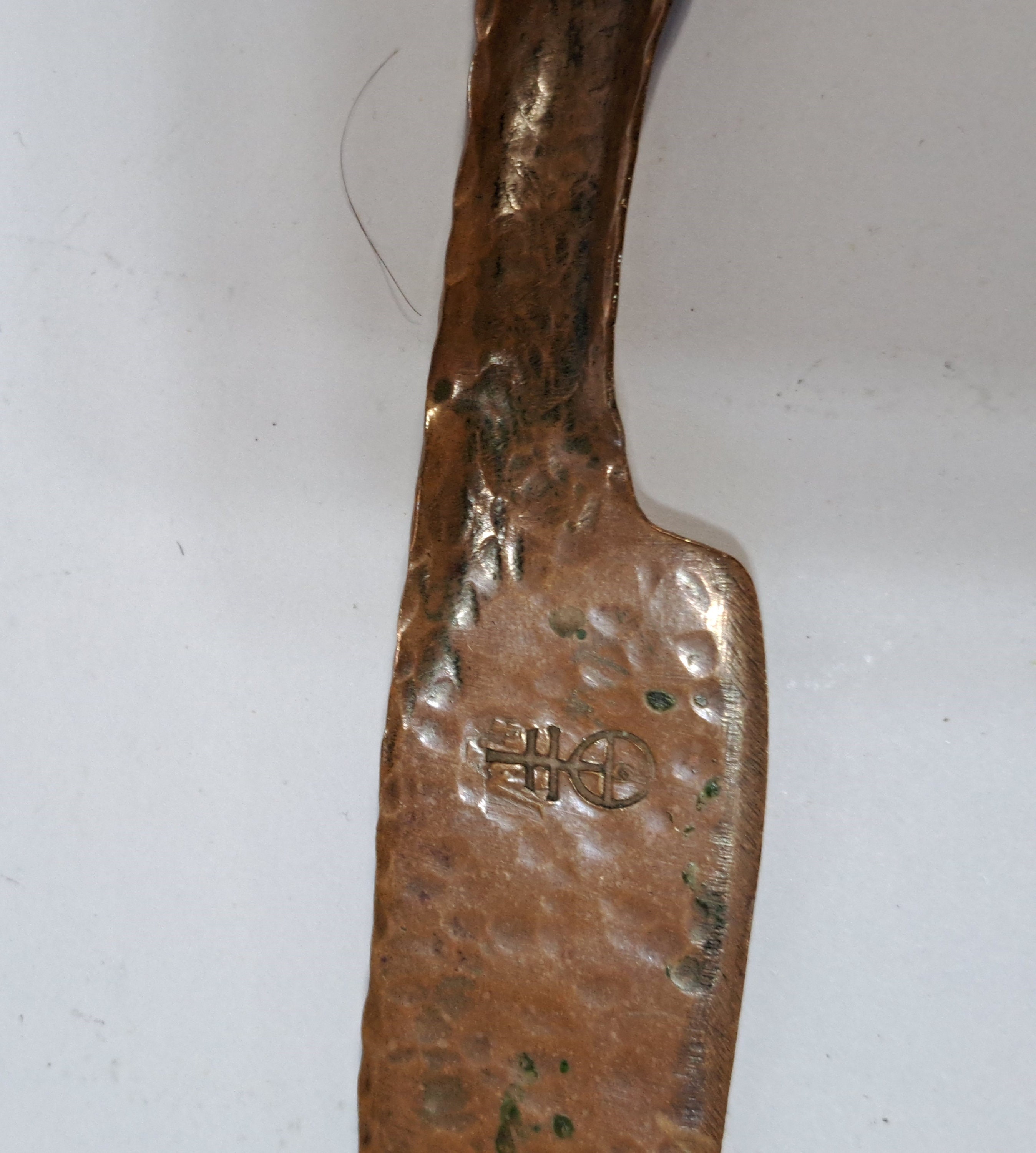 Arts and Crafts Hammered Copper Letter Opener - Etsy