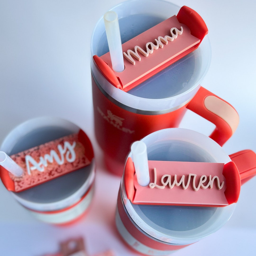 Nectarine Tumbler Cup Accessories for Stanley 20 Oz 30 Tumbler Tag or ...