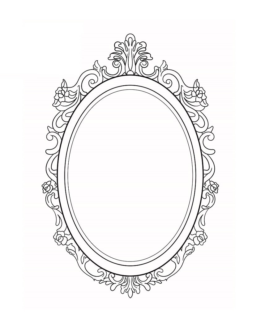 Vintage Victorian Frames Clipart, Shabby Clip Art, Baroque Frames ...