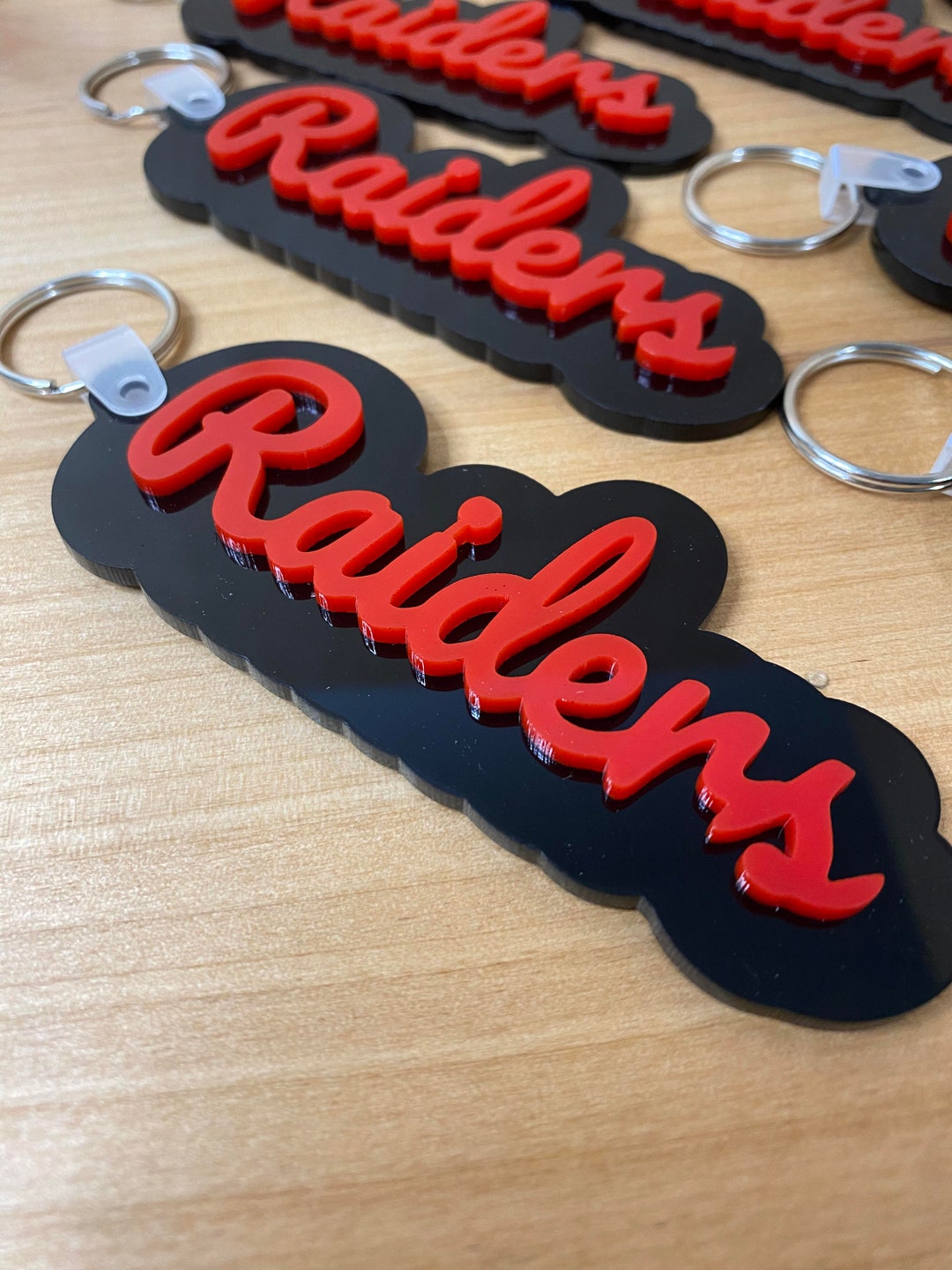 School Spirit Keychains, Customizable School Spirit Keychain, Add Any ...