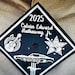100% Custom Vegan Leather Engraved Graduation Cap Topper, 2025 ...