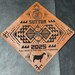 100% Custom Vegan Leather Engraved Graduation Cap Topper, 2025 ...