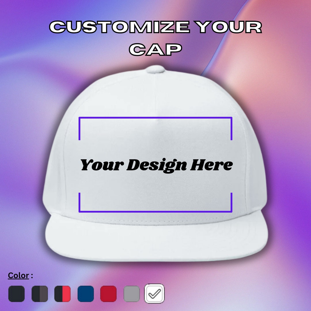 Customizable Caps: Personalize With Your Image or Color! - Etsy