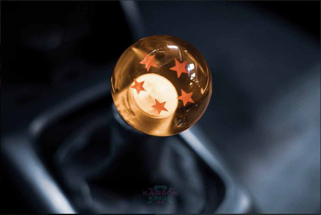 Dragon Ball Z Orange 4 Star Shift Knob - Etsy