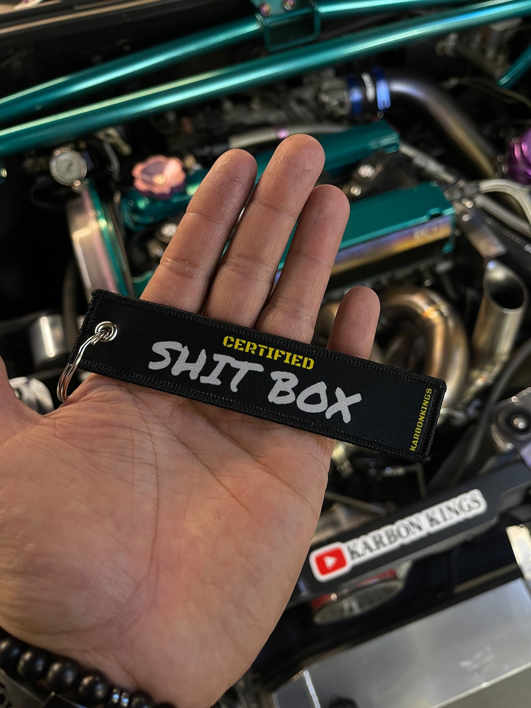 Certified Shit Box Car Key Tag Keychain - Etsy