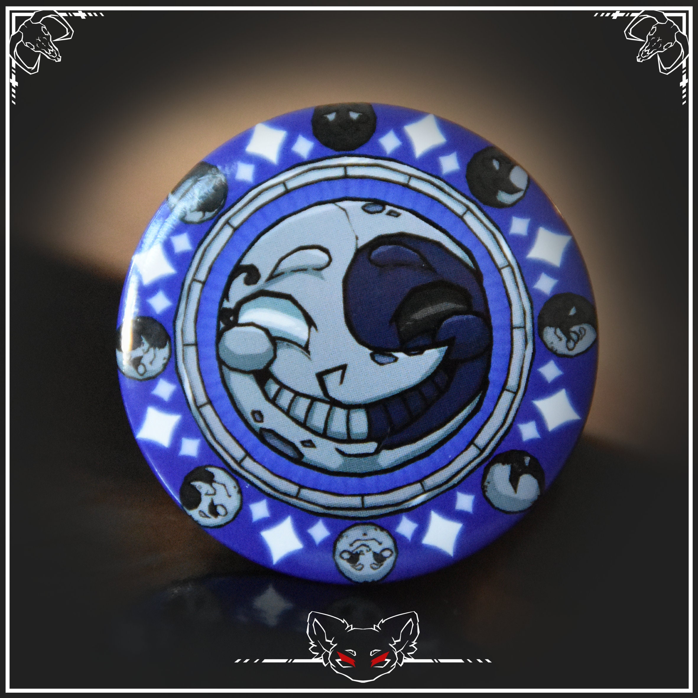 Sun and Moon Badges - Etsy