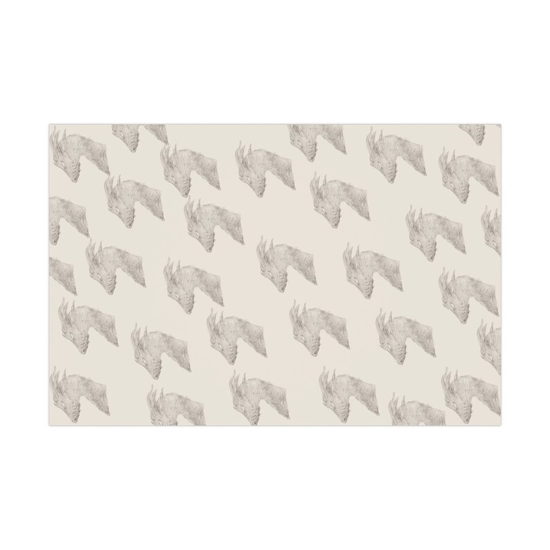 Wrapping Paper Hand Drawn Custom Design Gift Wrap - Etsy