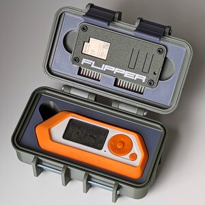 Meshtastic Style Flipper Zero Storage Case, Compact Rugged Transport ...