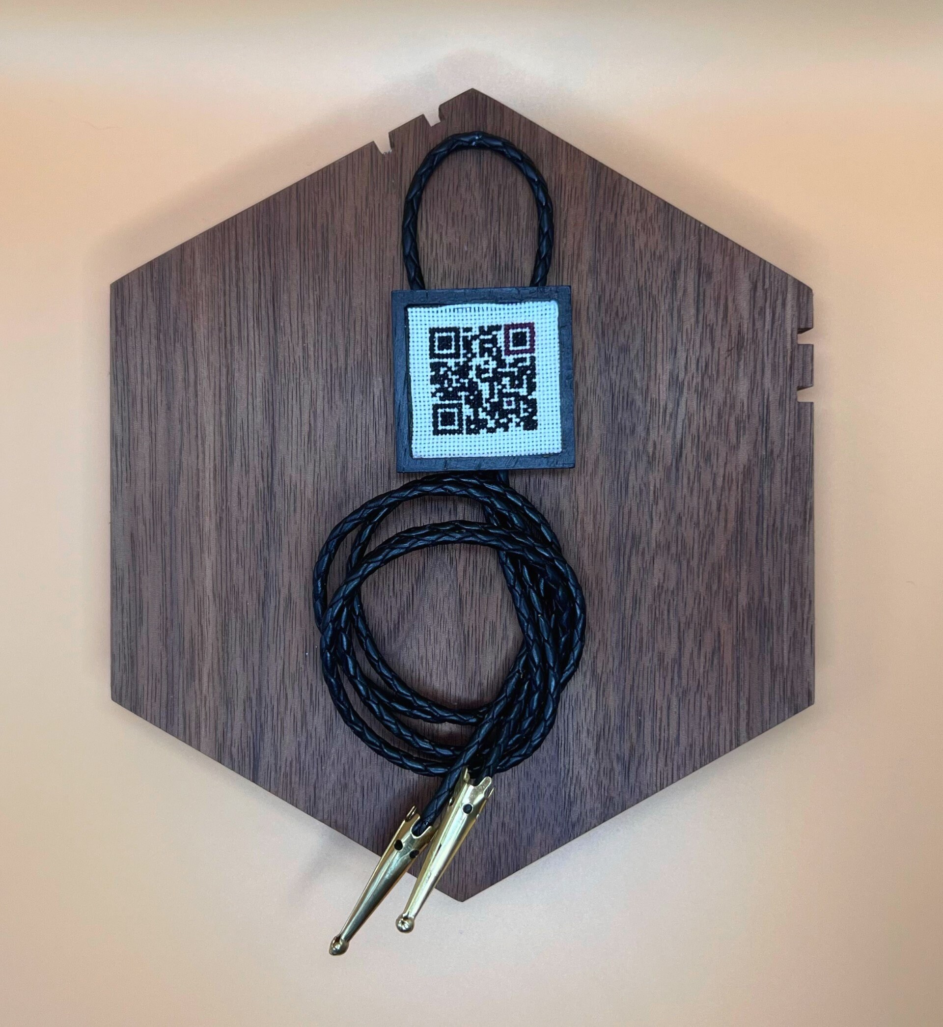 Made-to-order Custom QR Code Bolo Ties - Etsy