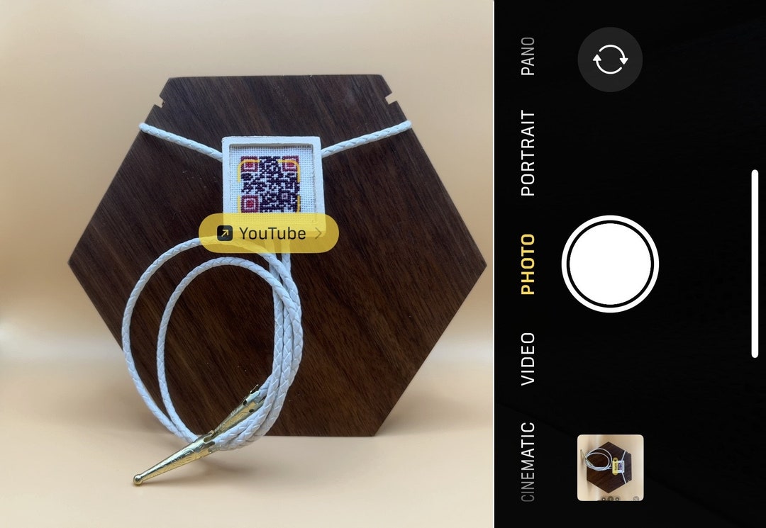 Made-to-order Custom QR Code Bolo Ties - Etsy