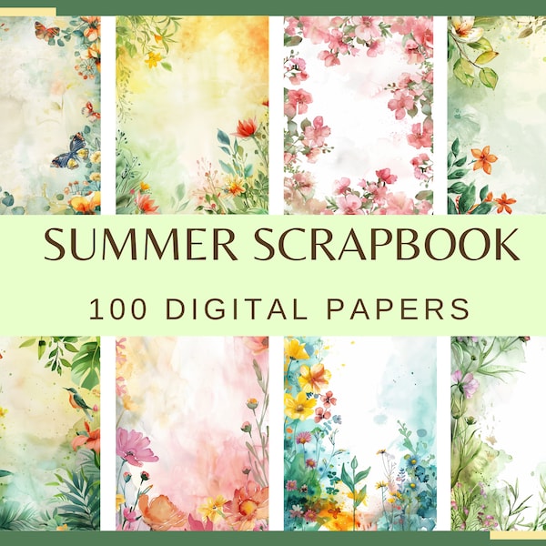 Summer Scrapbook - Etsy