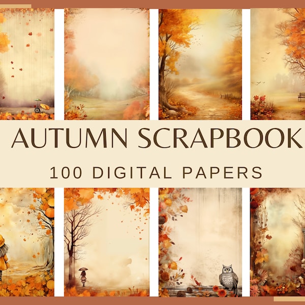 Autumn Digital - Etsy