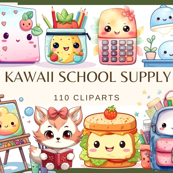 Kawaii School Supply - Etsy