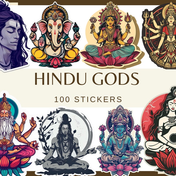 Buy Hindu Stickers Online In India - Etsy India