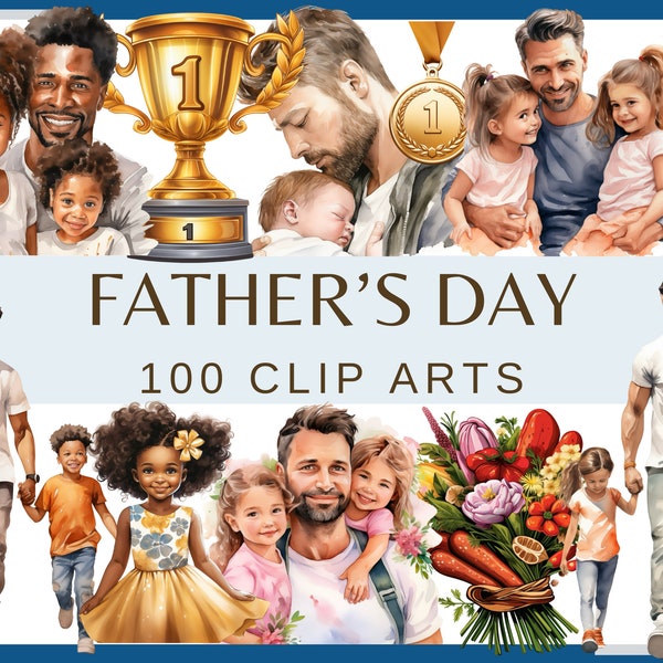 Fathers Day Clip Art - Etsy