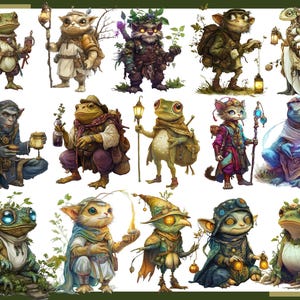 FAIRY CREATURES - 100 Clip Arts (300 Dpi, Transparent Background ...