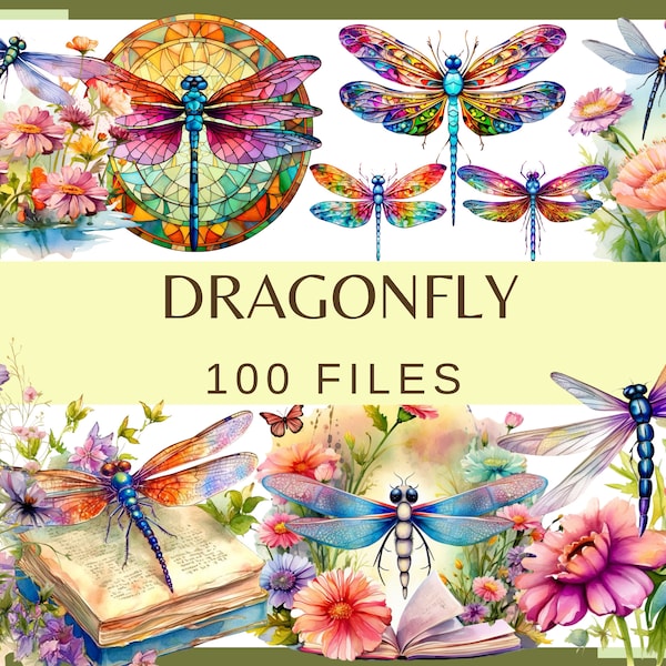 Dragonfly Png - Etsy