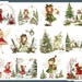 Christmas Woodland Clipart: 120 Animal & Fairy Graphics (digital ...