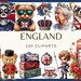 London Clipart - England, UK, Clip Art, Travel Clipart, Tea, Bus ...