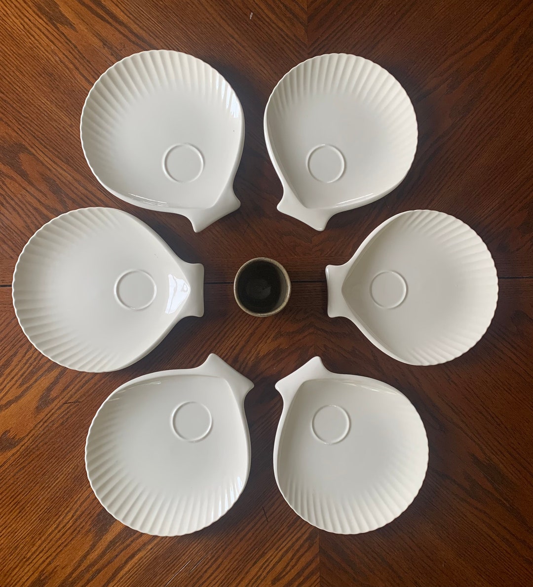 Seashell Personal Appetizer Plate - Etsy