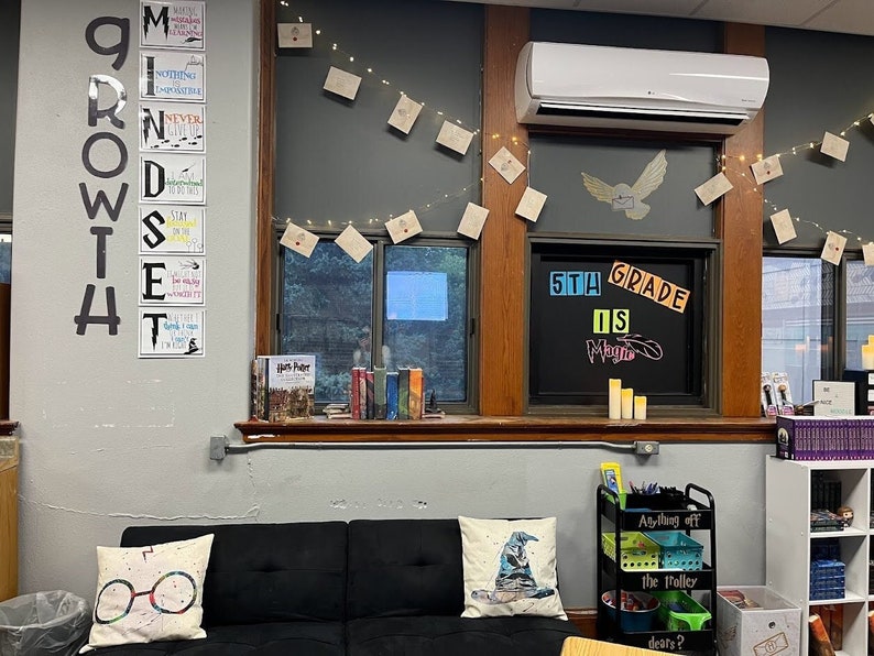 Wizard Classroom Mindset Posters - Etsy