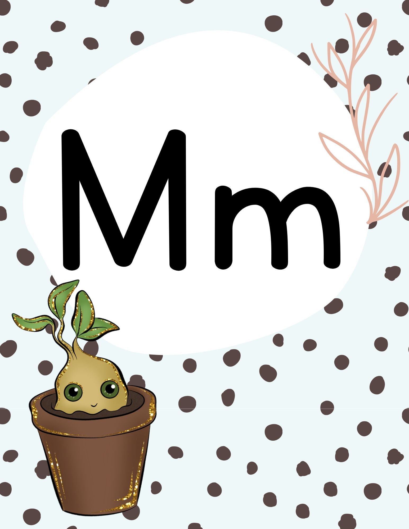 BOHO Wizard Alphabet Posters - Etsy