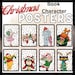 Christmas Book Character Posters (set of 13 Prints) - Etsy