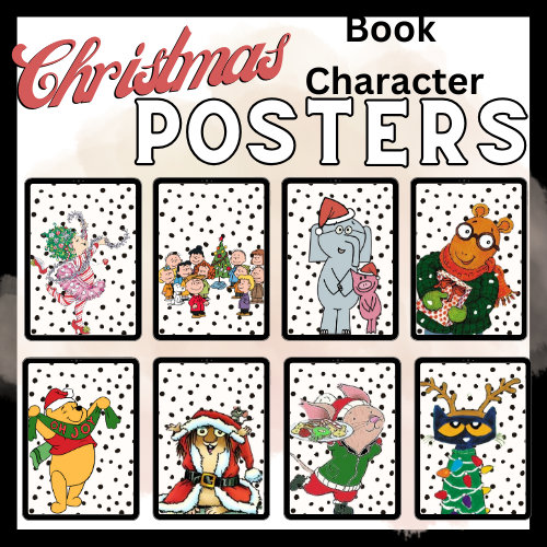 Christmas Book Character Posters (set of 13 Prints) - Etsy
