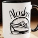 Alaska Vacation Mug, Alaskan Fishing Boat Whale Watching Group Cruise ...